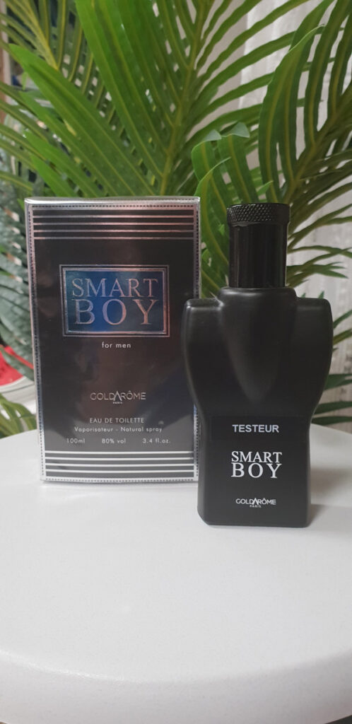 Eau de toilette SMART BOY Homme ⋆ Goldarome Paris - 100ml - Le dressing ...